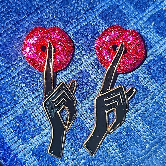 Jewelry | The Shhhhh Bling Glitter Earrings Are A Statement | Poshmark